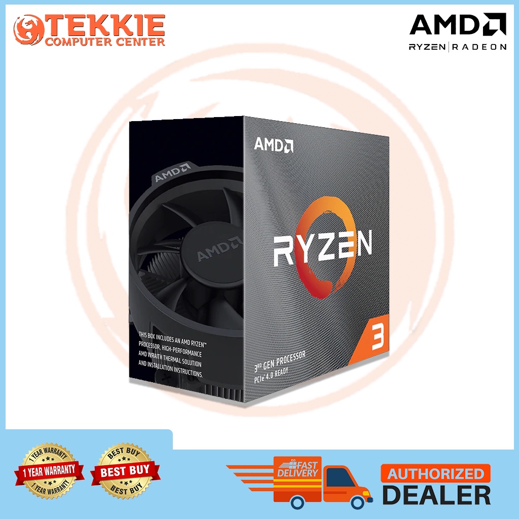 BRANDNEW AMD Ryzen 3 3300x 4C/8T Processor Box | Shopee Philippines