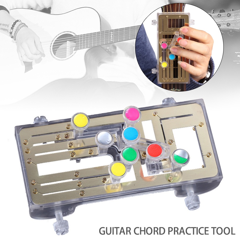 Acoustic Guitar Practice Aid Device Guitar Learning System Chord Study ...