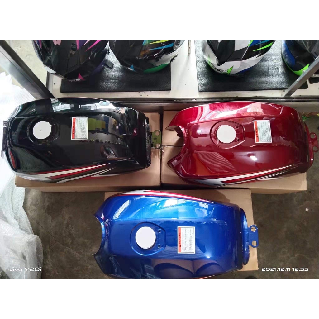Motorcycle Fuel Tank / Gas Tank - CT100/Bajaj (Black/Red/Blue/Matte ...