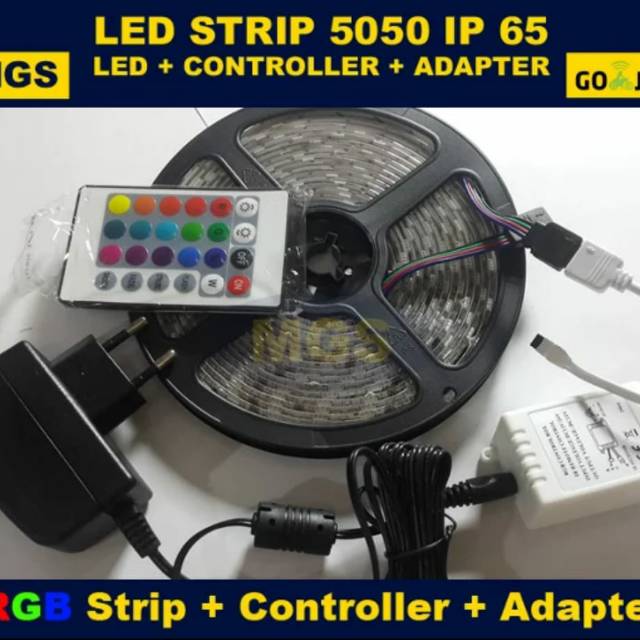Rgb 5050 led strip package | Shopee Philippines