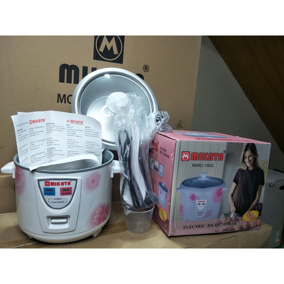 MIKATA RICE COOKER MKRC-150G | Shopee Philippines