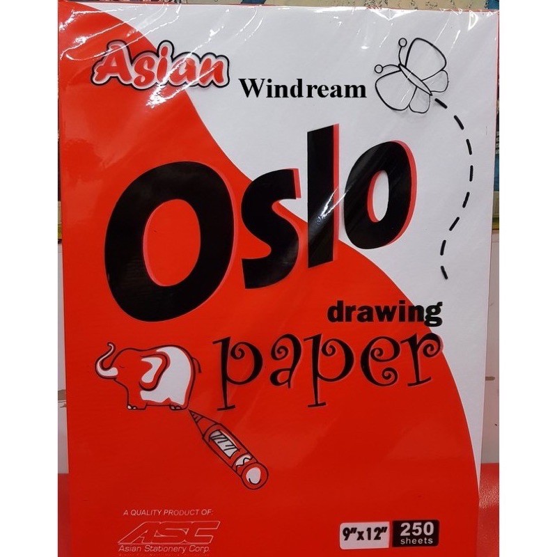 Asian / Atlantic / Vision Oslo Paper 9x12 250sheets 1 Ream School ...
