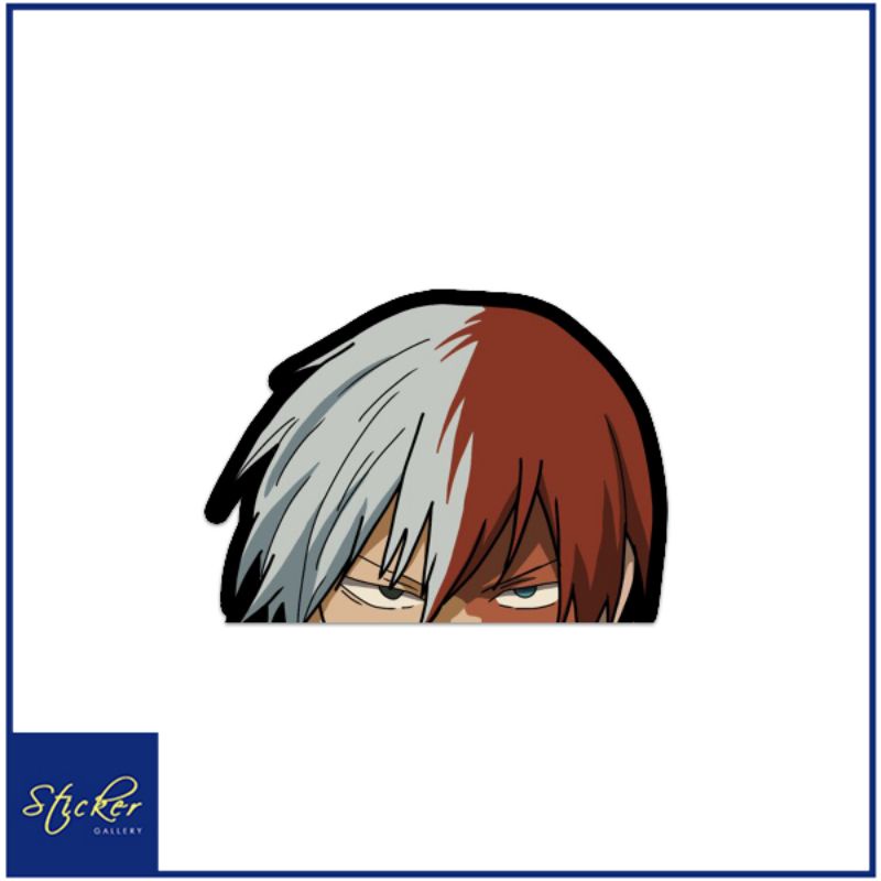 SHOTO TODOROKI Waterproof Vinyl Sticker | Shopee Philippines