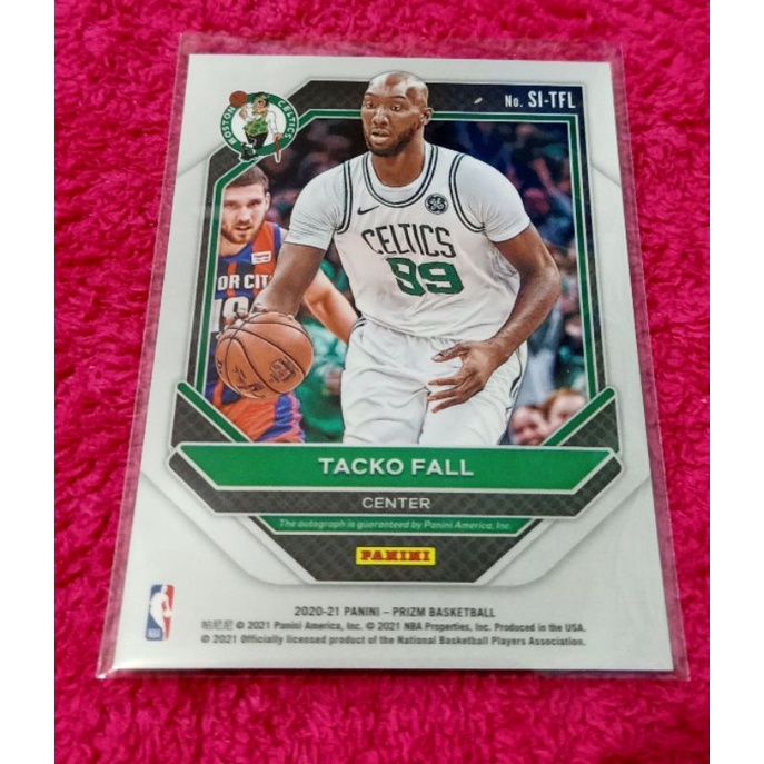 NBA Cards Tacko Fall Boston Celtics | Shopee Philippines
