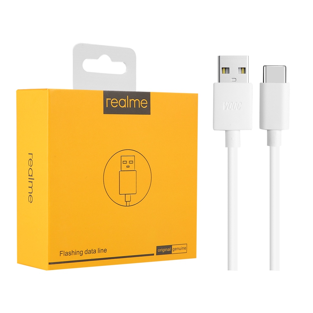 Realme Fast USB To Type C & Micro Cable Quick Charging Cord | Shopee ...
