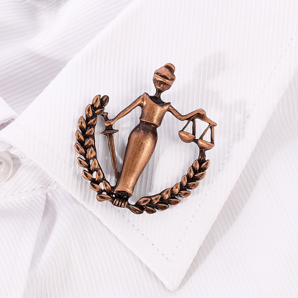 Libra Constellation Brooches Women Metal Party Banquet Brooch Pins ...
