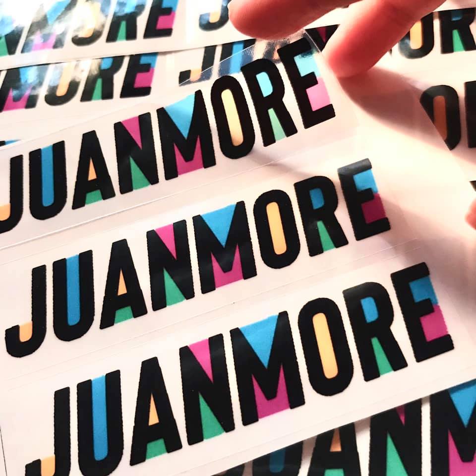 Personalized | Customized Sticker Printing (Product Label) Kiss cut ...