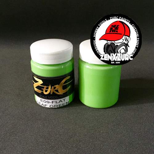 ZurC E Enamel Based Colors E09 LEAF GREEN | Shopee Philippines