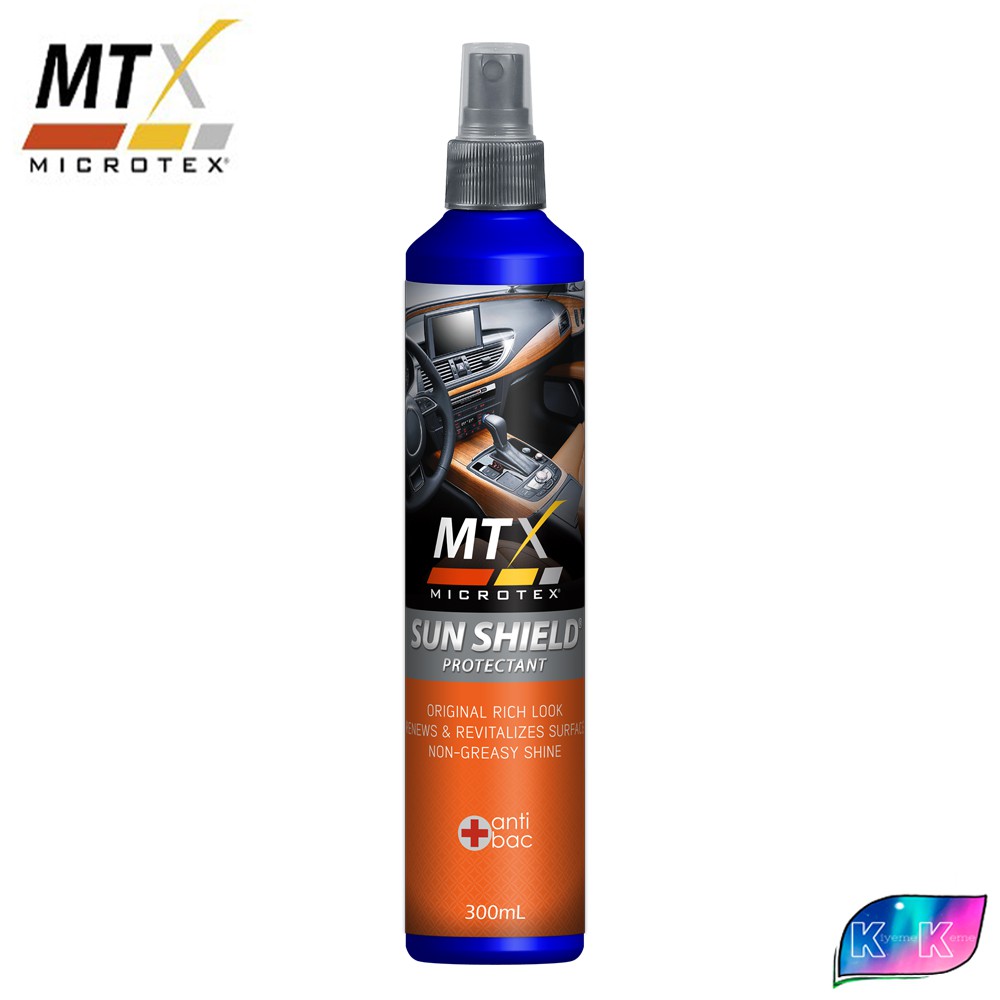 Microtex SunShield Protectant 300ml Anti-Bacterial Car Interior Cleaner ...