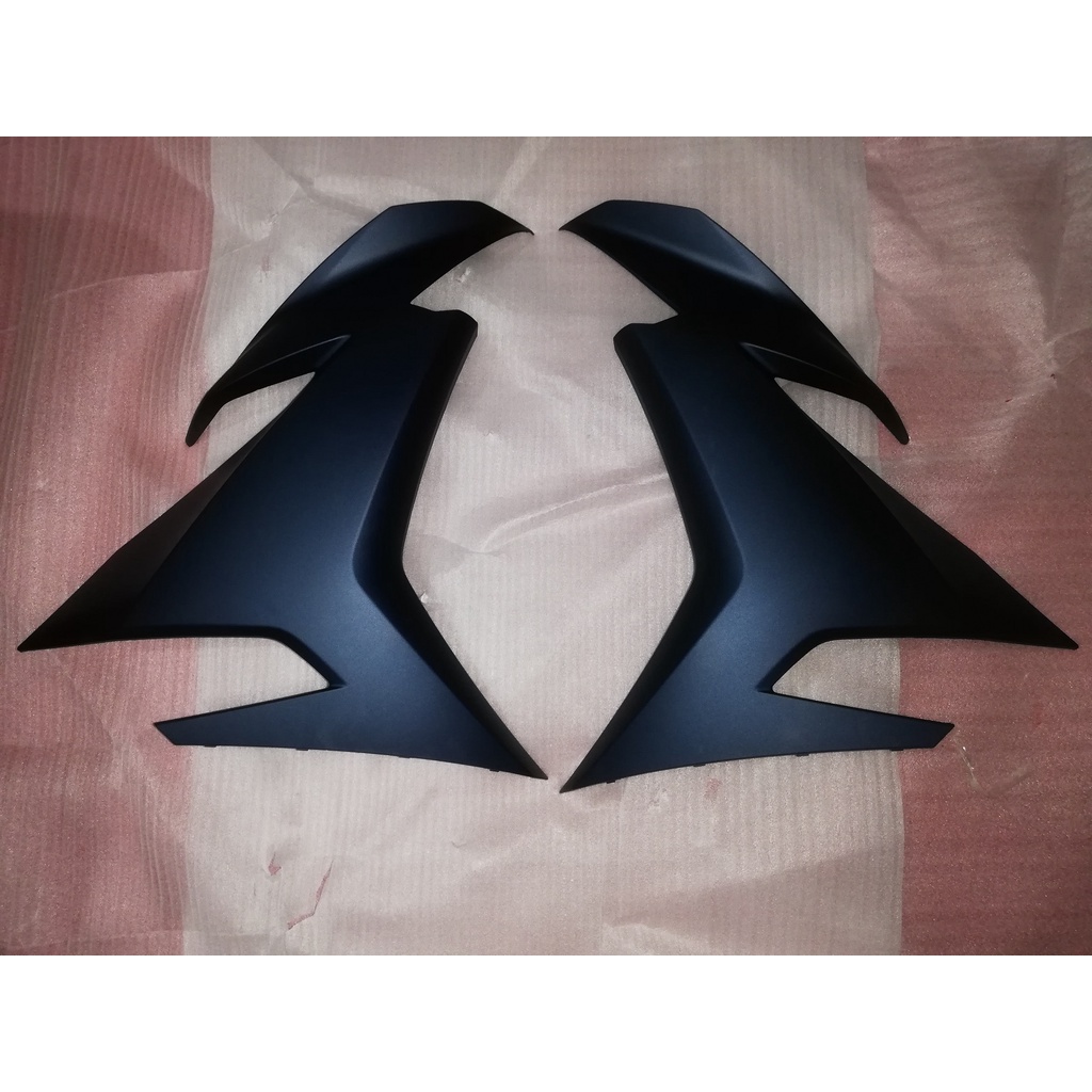 MATTE BLUE SNIPER 150 V1/V2 PANEL 1 & 2 (LEG SHIELD) | Shopee Philippines
