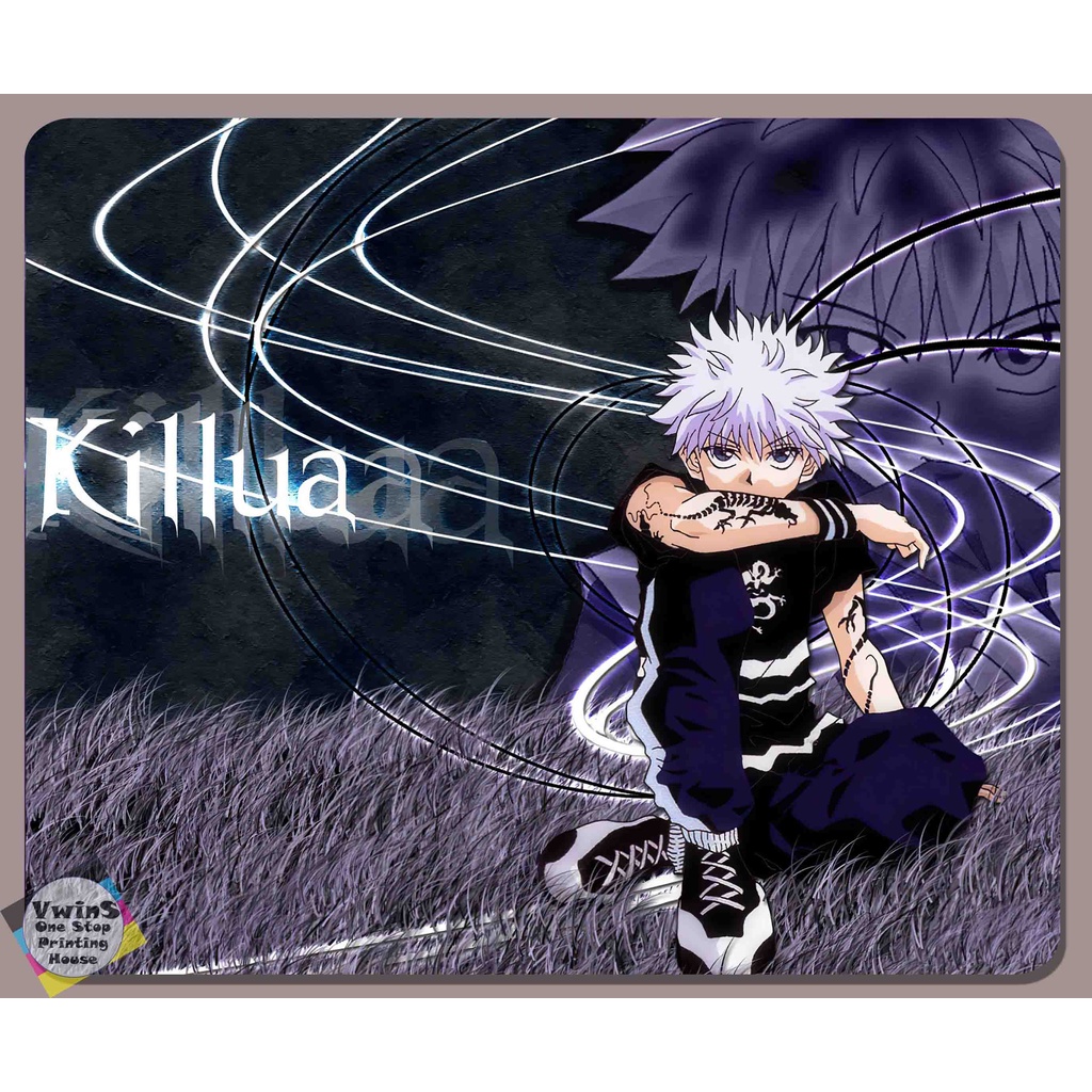 Hunter X Hunter Anime Design Mouse pad! Killua, Gon, Hisoka, Kurapika ...