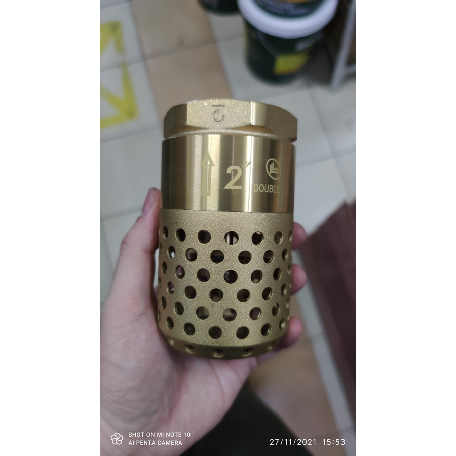 Heavy Duty Brass Foot Valve 2 , 2-1/2 , 3 or 4 Inch Choose Size ...