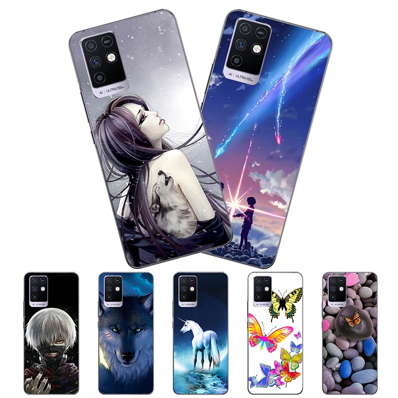 Silicone Cases For infinix Note 10 X693 Phone Cases Soft TPU Covers ...