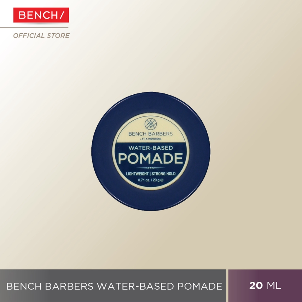 TCR1020S - BENCH/ Barbers Water Based Pomade 20g | Shopee Philippines