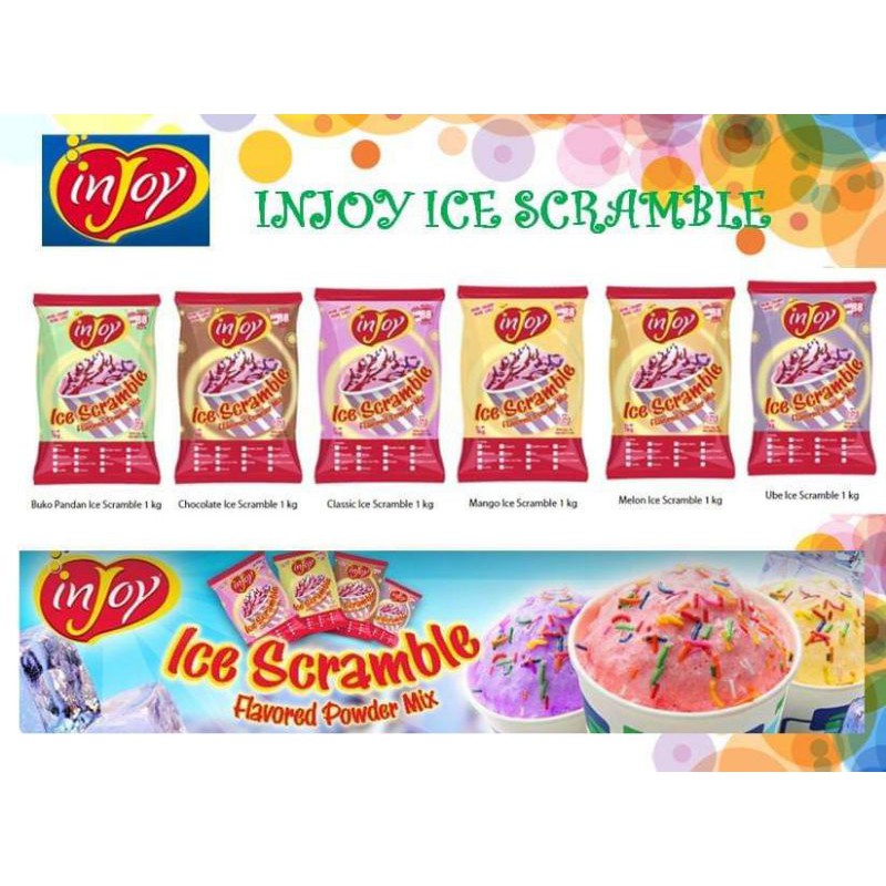 Injoy MILK / ICE scramble 1kg | Shopee Philippines