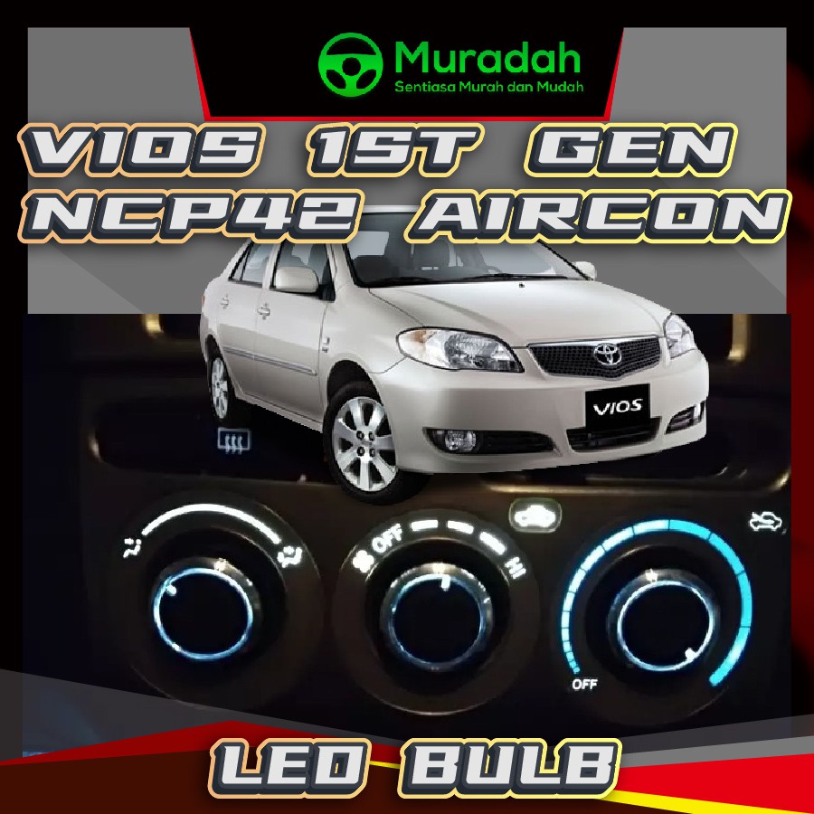 [HighGrade]Toyota Vios 1st generation 2002-2007 LED for Toyota Vios ...