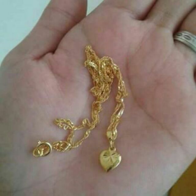 10k saudi gold necklace ladies-1,000 | Shopee Philippines