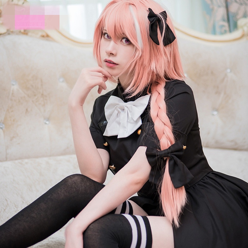 Customized Fate/Grand Order Fate/Apocrypha Astolfo Dress Black Dress ...