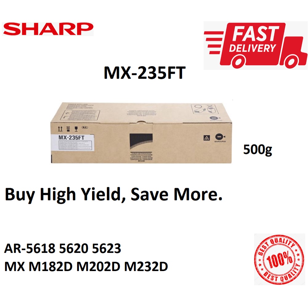 MX-235FT toner cartridge for Sharp AR-5618 5620 5623 MX M182D M202D M232D MX235FT MX 235FT ...