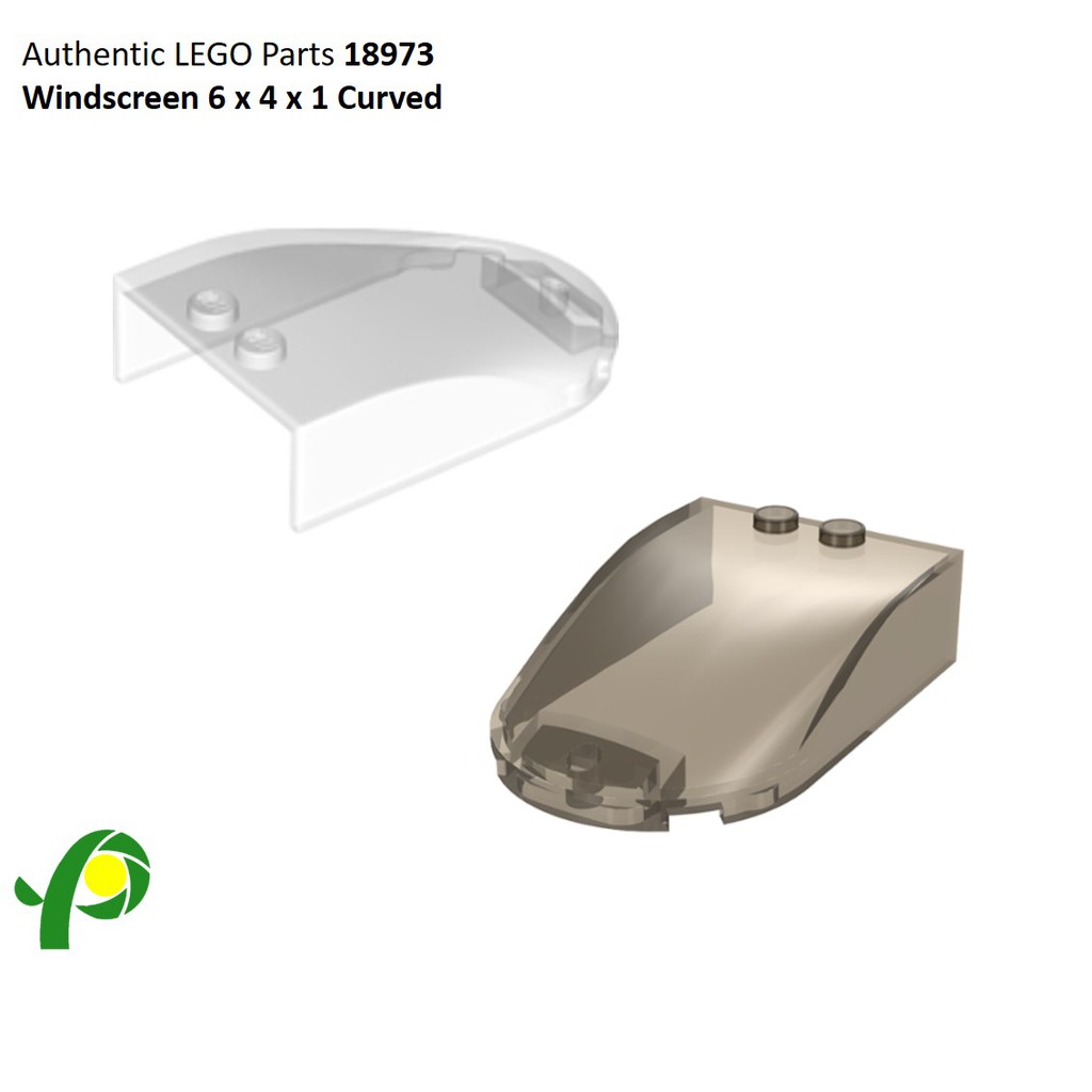 LEGO Parts 18973 Windscreen 6 x 4 x 1 Curved Sold per piece Authentic ...