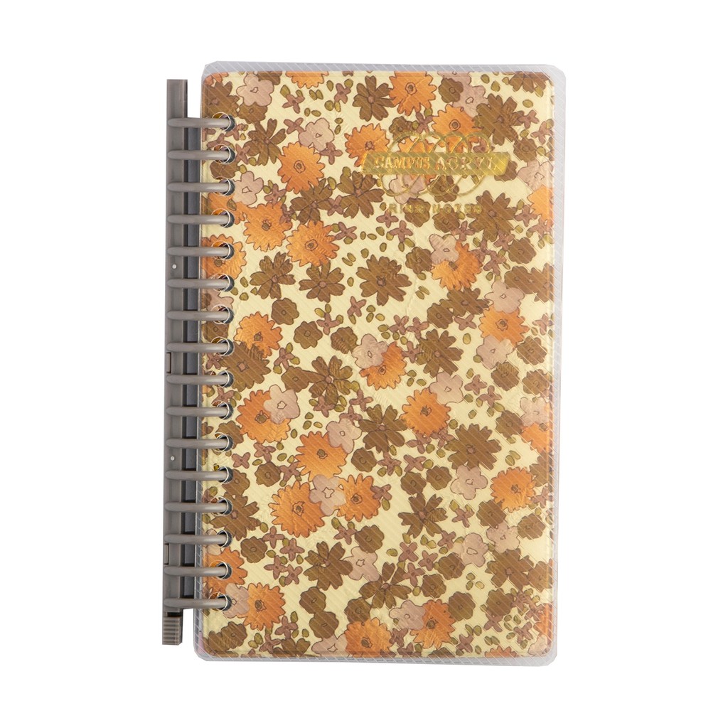 Campus Acryl Notes Mini Binder Notebook with Divider 95x170mm 100leaves ...