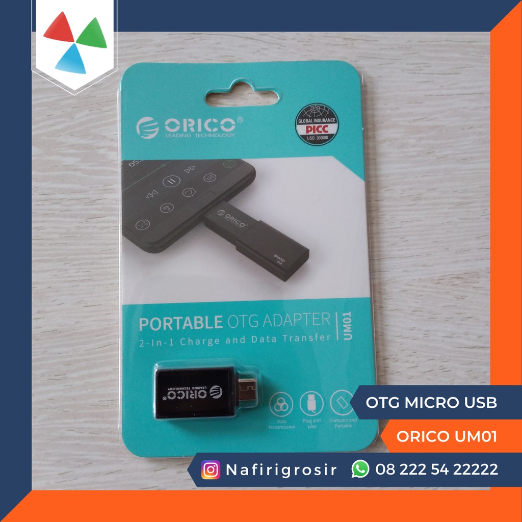 Orico UM01 OTG MICRO USB TO USB 3.0 ADAPTER | Shopee Philippines