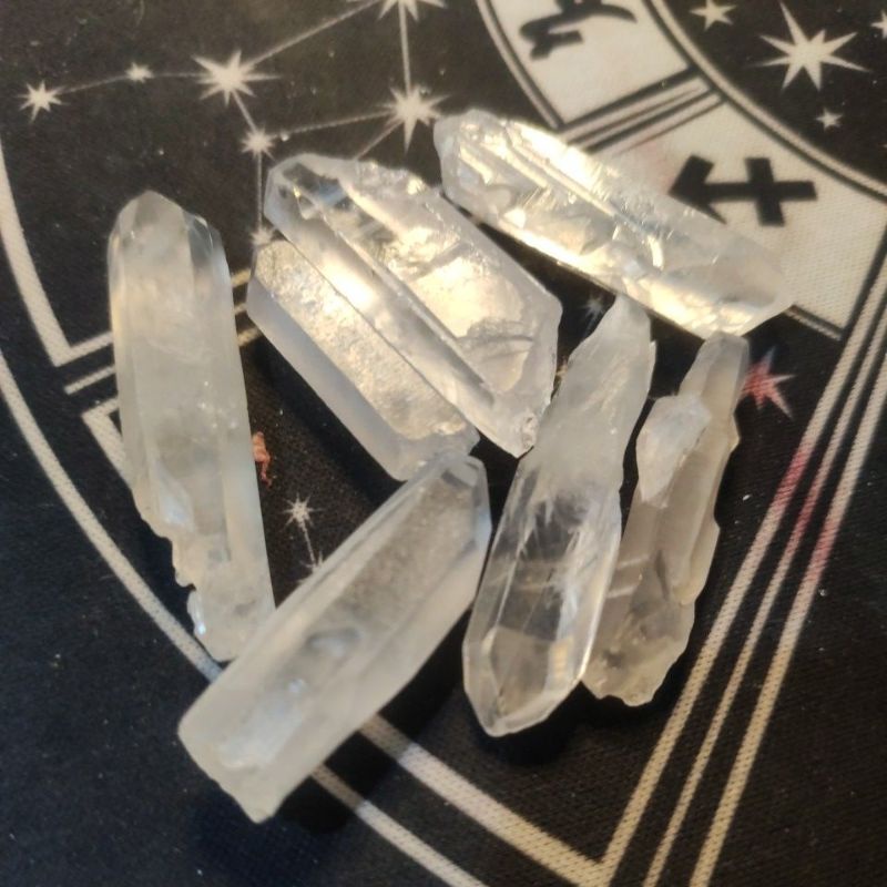 CHEFFY Clear Quartz Crystal Healing Points | Shopee Philippines
