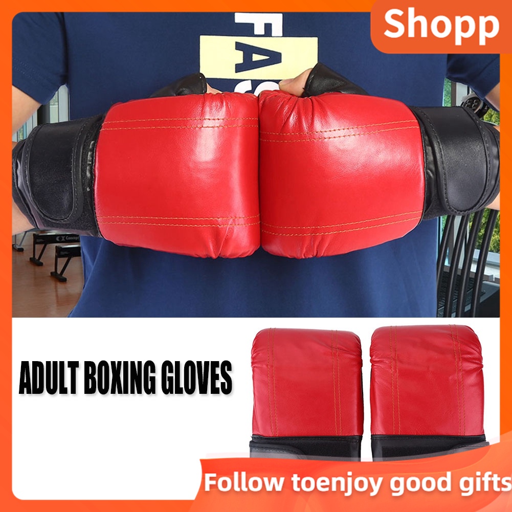 [READY STOCK] 1Pair/Set Adult Boxing Fighting Muay Thai Sparring ...