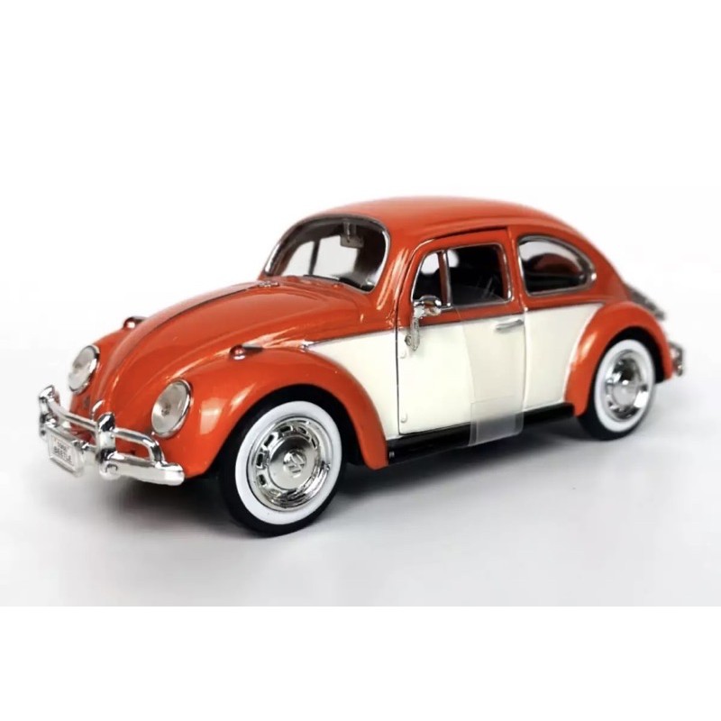 Volkswagen BEETLE Diecast Model Car (Year 1966) Scale 1:24 Beautiful ...