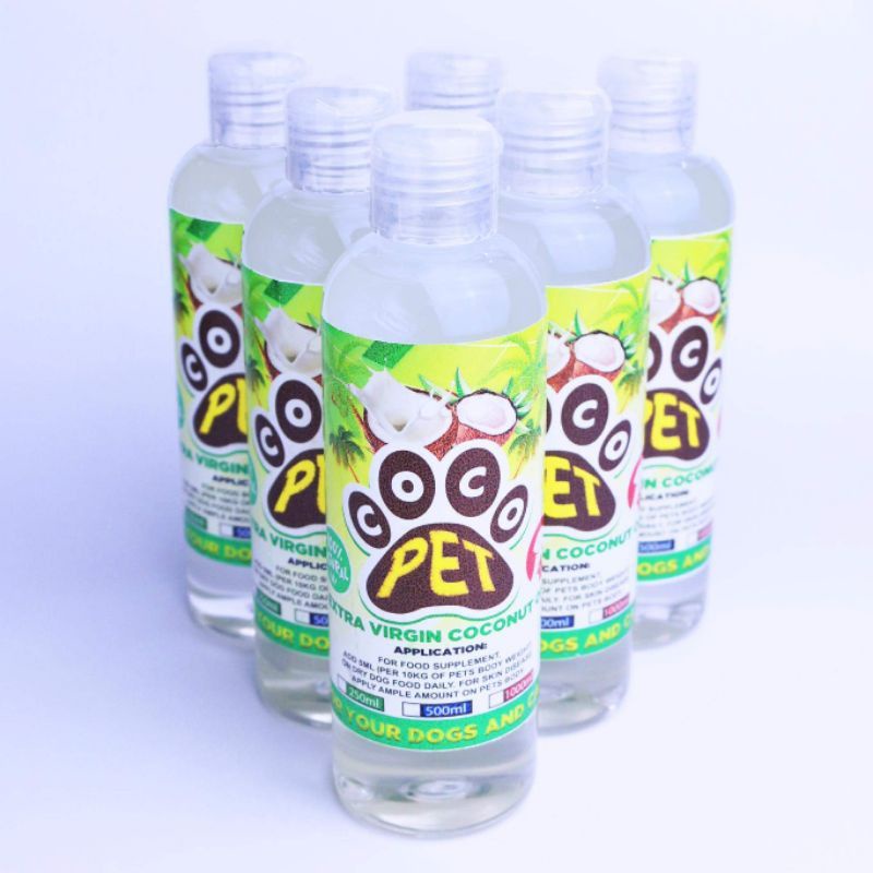 VCO Cocopet Virgin coconut Oil 250ml (Safe for Pet Consumption ...