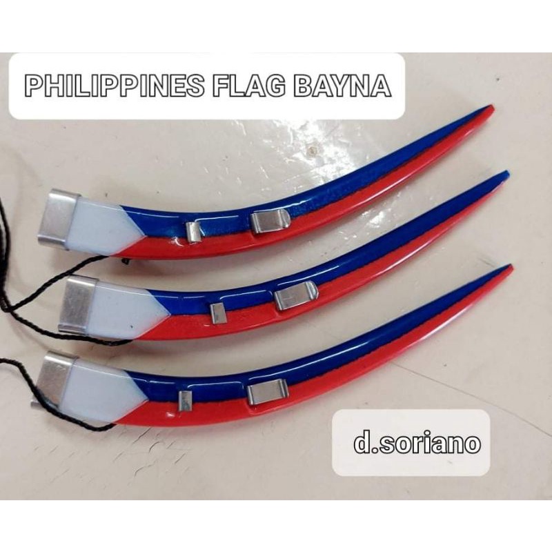 BAYNA PHILIPPINE FLAG DESIGN( 1pc only) | Shopee Philippines