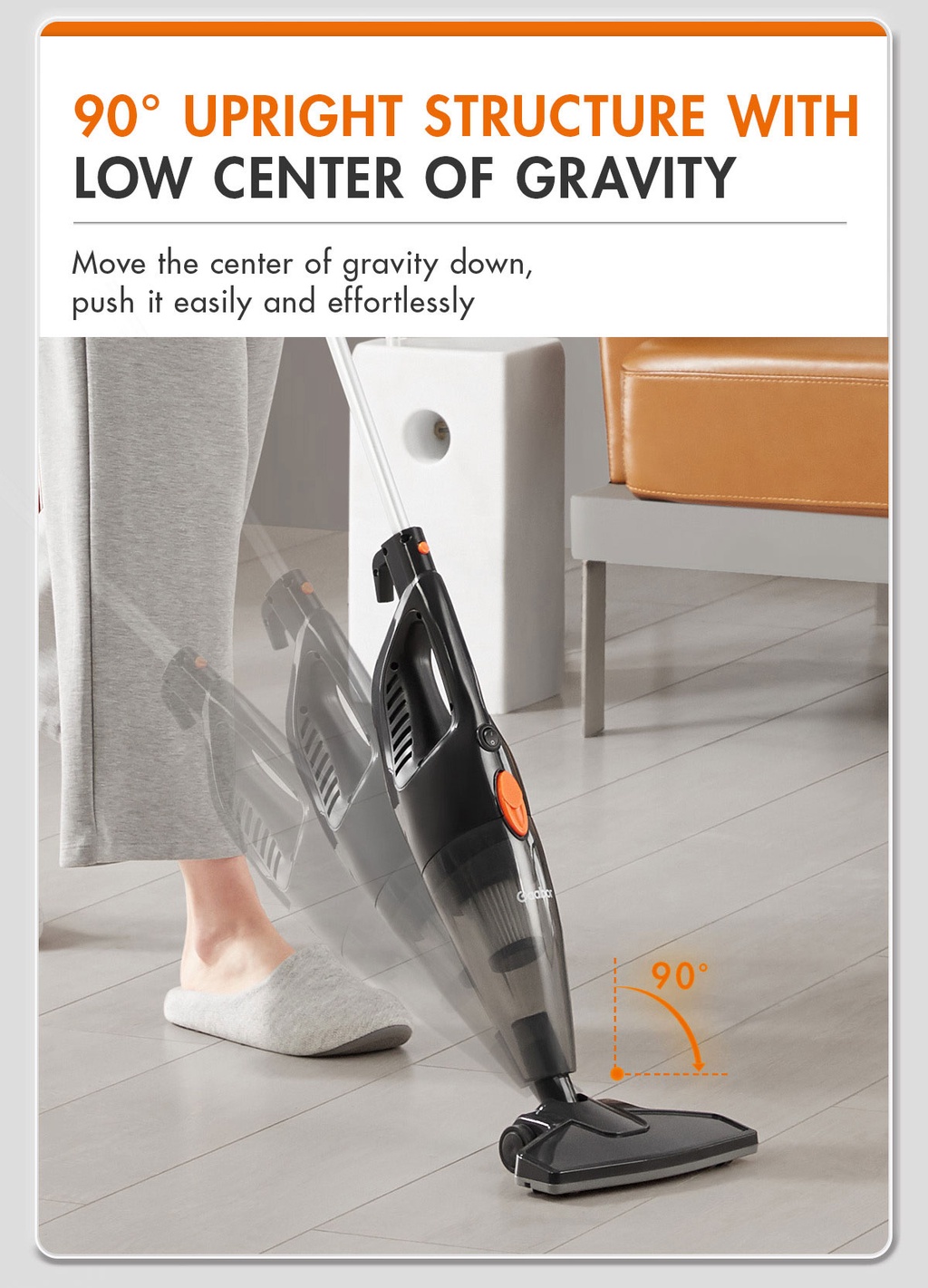 Gaabor 3-in-1 Vacuum Cleaner 10000Pa Suction Corded & Cordless ...