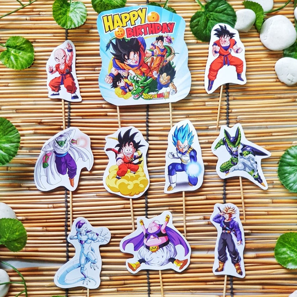 Dragon Ball Cake Topper (10pcs) | Shopee Philippines