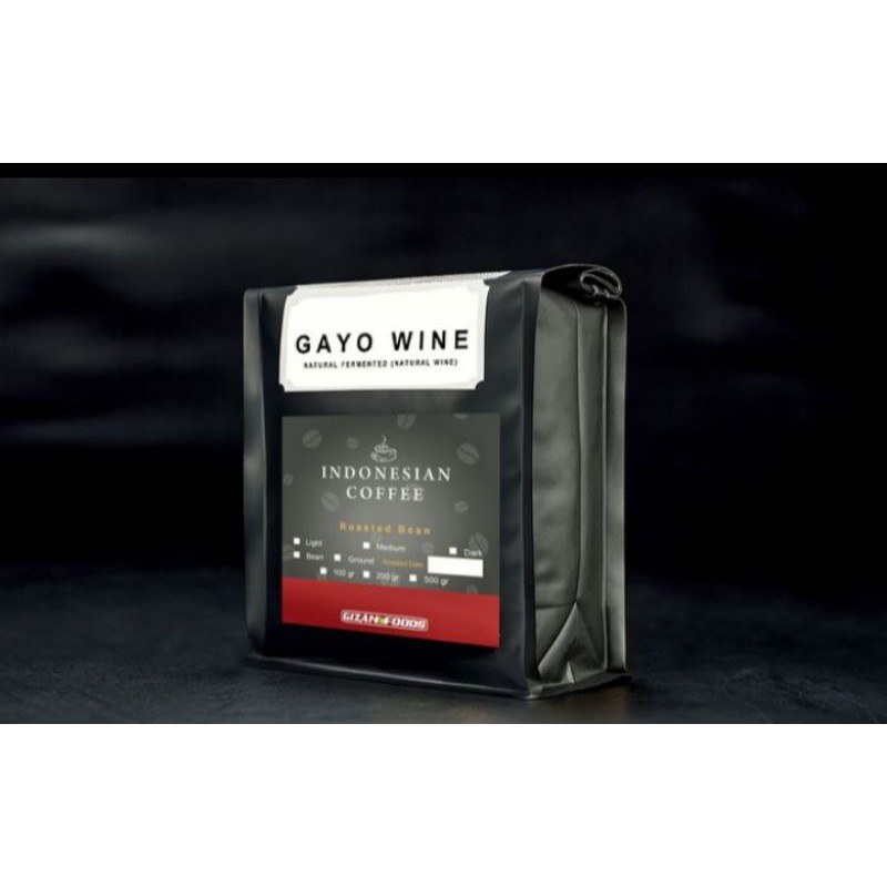 Gayo Wine Natural Process Arabica Coffee 100 gr (Seed/Powder) | Shopee ...