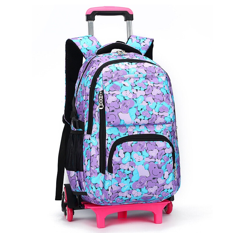 ZIRANYU Kids boys girls Trolley Schoolbag Luggage Backpack Latest ...