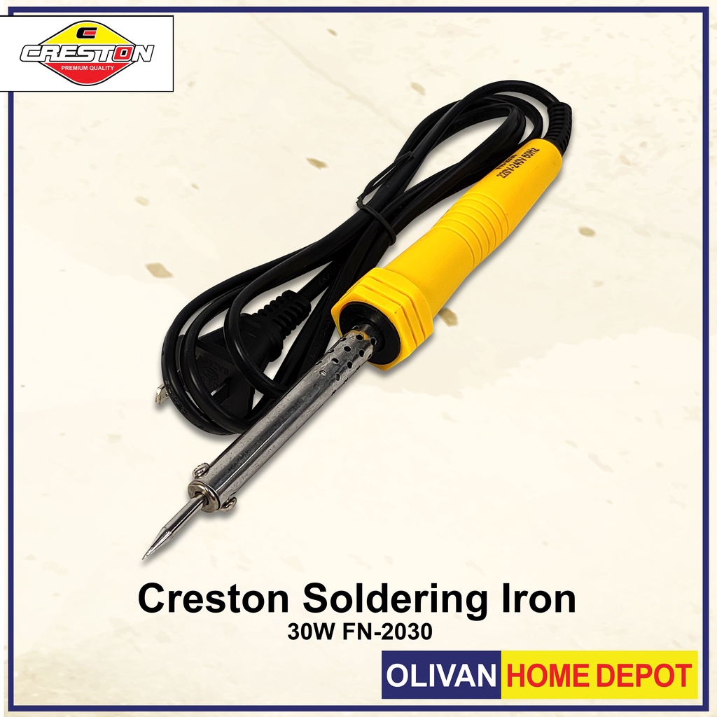 CRESTON Electric Soldering Iron (30W) FN-2030 | Shopee Philippines