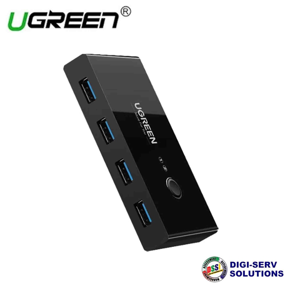 UGREEN 30768 2-in-4 Out USB 3.0 Sharing Switch Box | Shopee Philippines