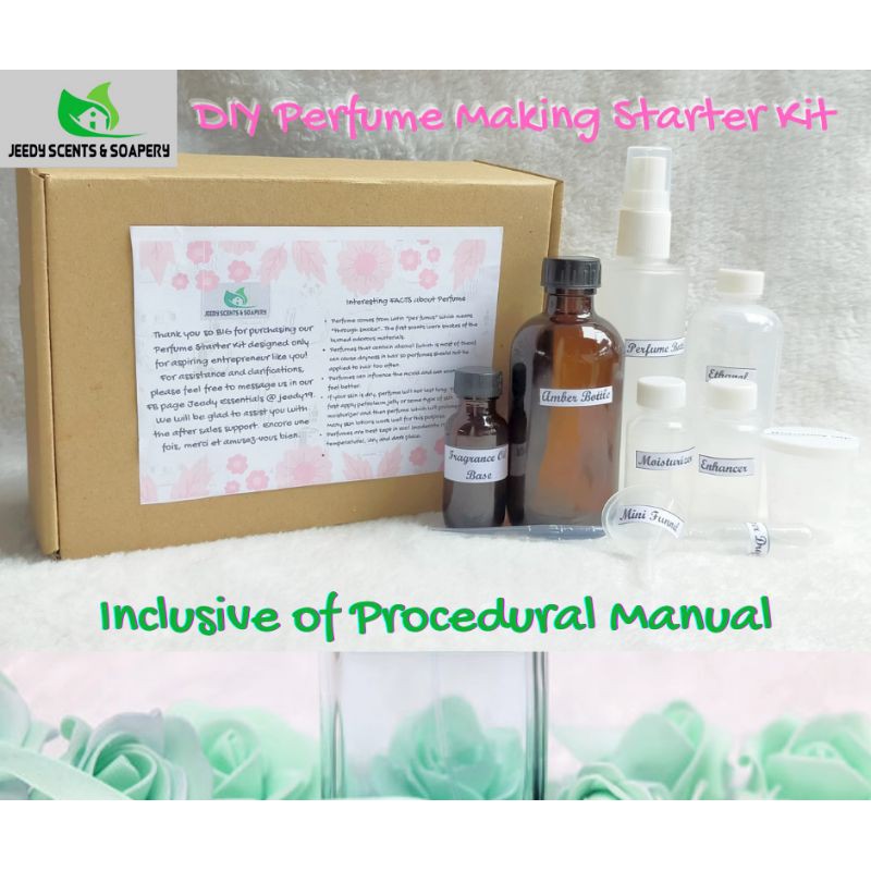 DIY Perfume Making Starter Kit (Single F.O Base) Yield 1 – 100ml ...