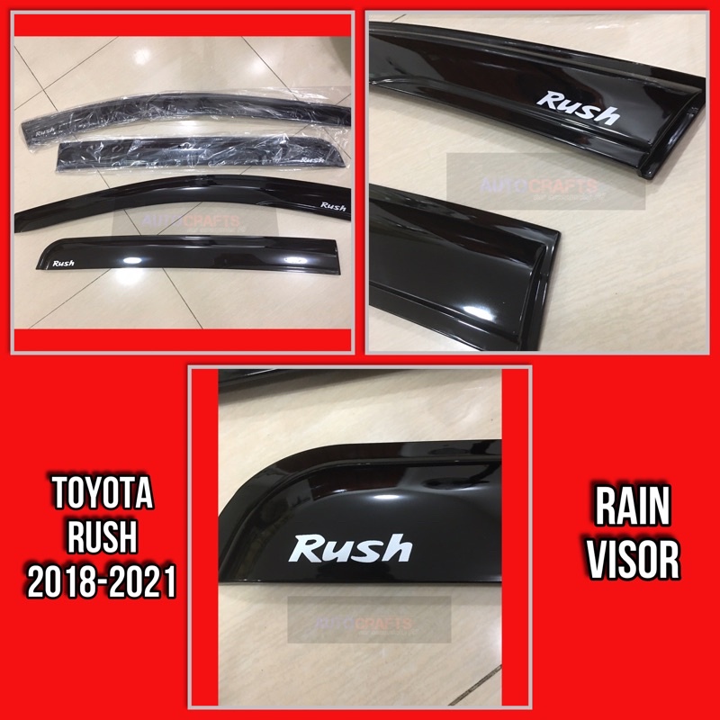 Toyota Rush 2018-2021 Rain Visor | Shopee Philippines