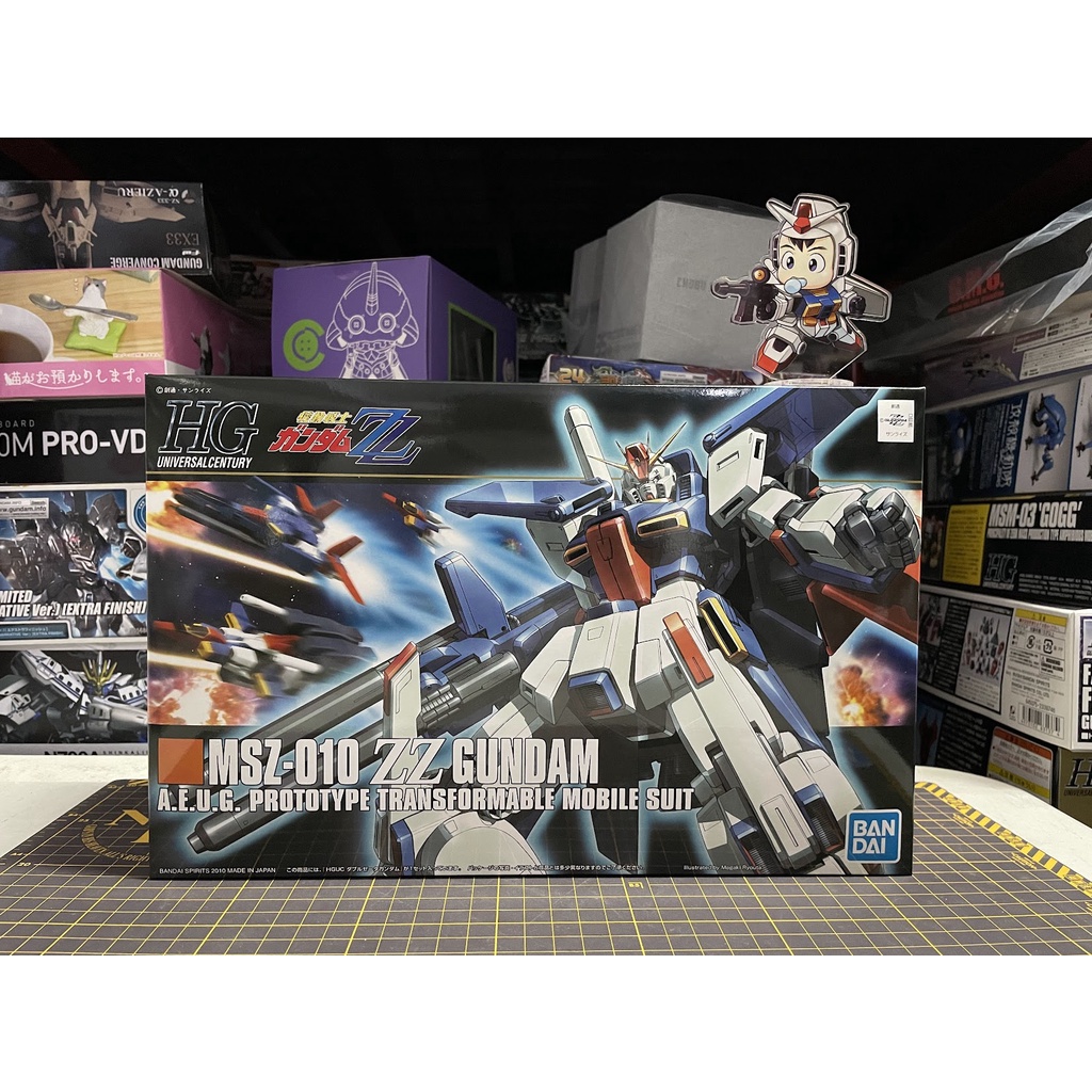 HGUC - Box No. 111 - MSZ-010 ZZ Gundam [JP] | Shopee Philippines