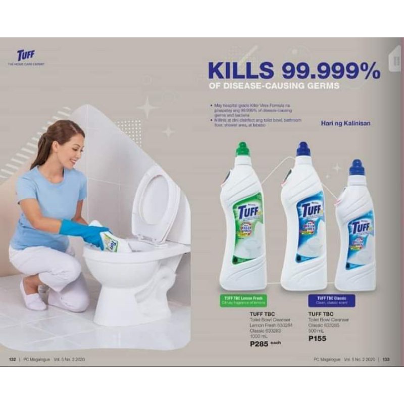 Personal Collection TUFF TBC Toilet Bowl Cleaner 500ml | Shopee Philippines