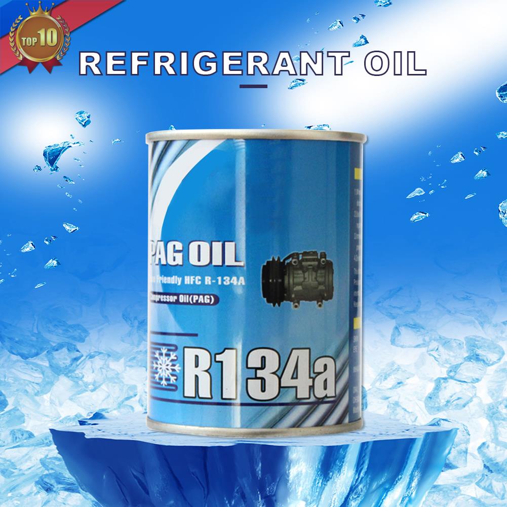TOP10﹊70ML Auto R134a Refrigerant Oil Compressor Oil Automotive A/C AC ...