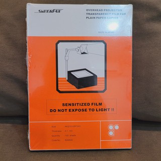 Acetate Superfax Overhead Projector Transparency Film Sensitized A4 ...