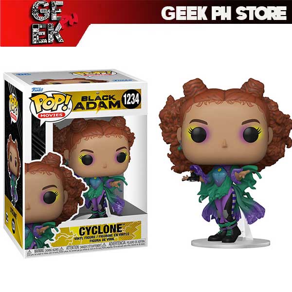 Funko POP Movies: Black Adam - Cyclone sold by Geek PH Store | Shopee ...