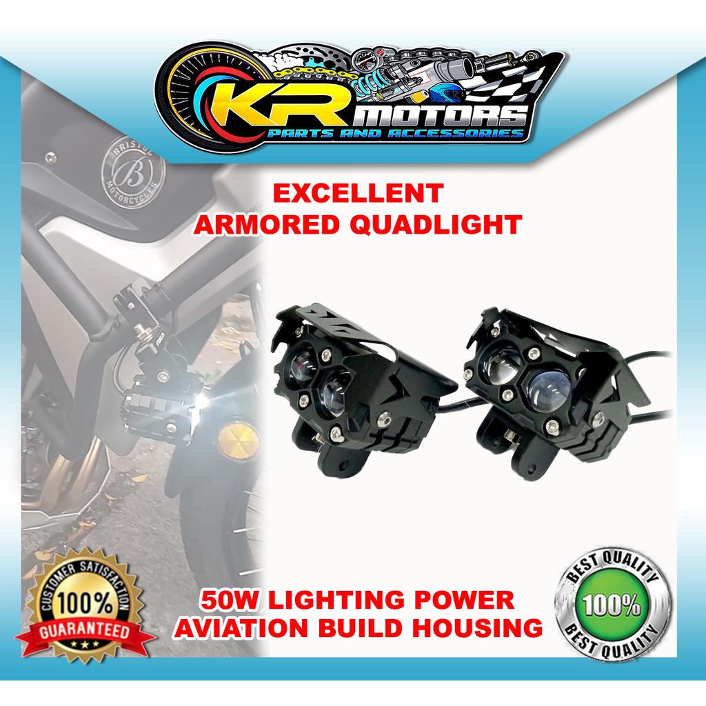 Mini Driving Light Quad Lights Flood Light 50W Motorcycle, Scooters ...