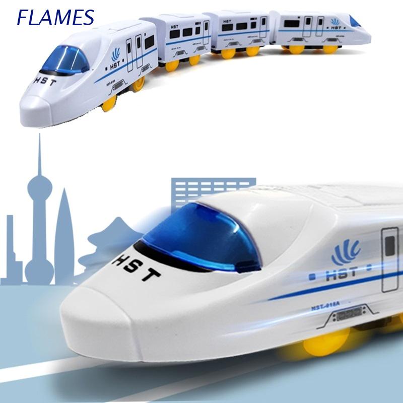 FL Realistic Train Toy CRH Train Toy Toy Connected Train Learning Crawl ...