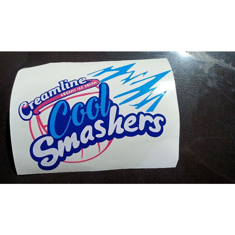 Creamline Cool Smahers Sticker | Shopee Philippines