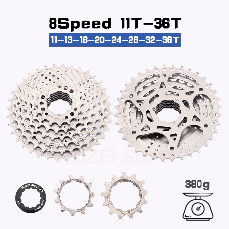 SUNSHINE 8 9 10 11 12 Speed Cogs MTB Mountain Bike Road Bike Cassette ...