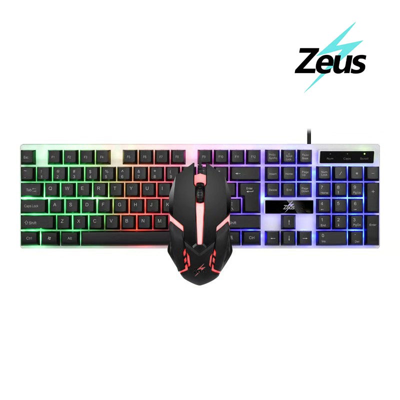 Zeus K001( Amazing Swiftness ）Gaming Keyboard And Mouse Bundle 104 Keys ...