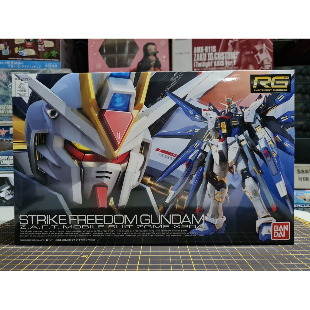 RG Real Grade - Box No. 14 - Strike Freedom Gundam | Shopee Philippines